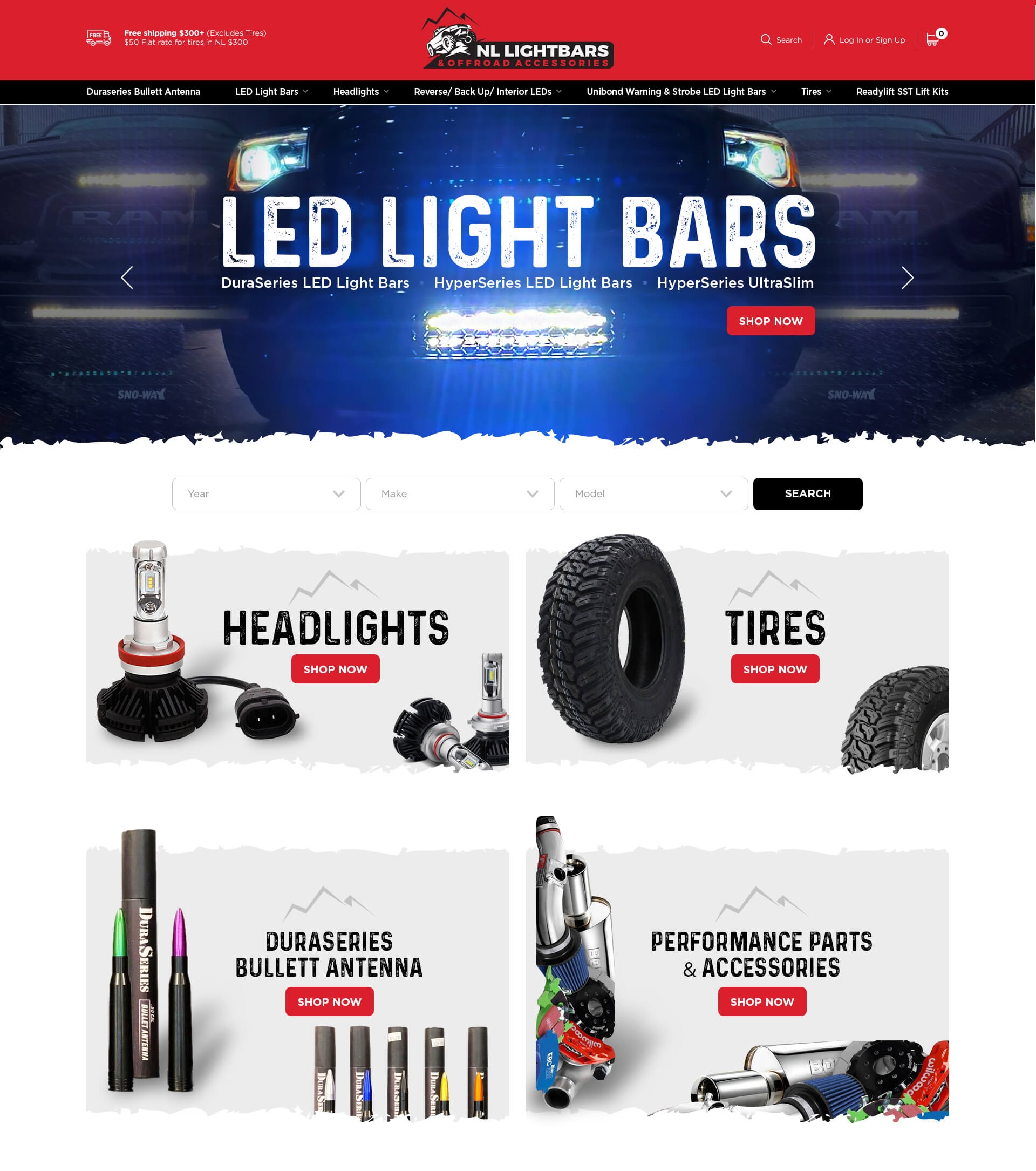Nllightbars.com - 1eCommerce Agency